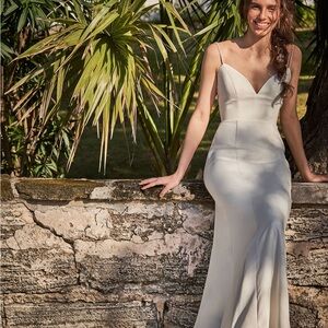 Dresses | Vowd Nwt Wedding Dress With Free Included Pearl Veil Nwt Purchased For 15 | Poshmark